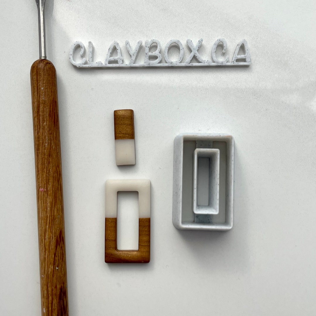 Rectangle Donut Cutter Made for Use With Polymer Clay - Etsy