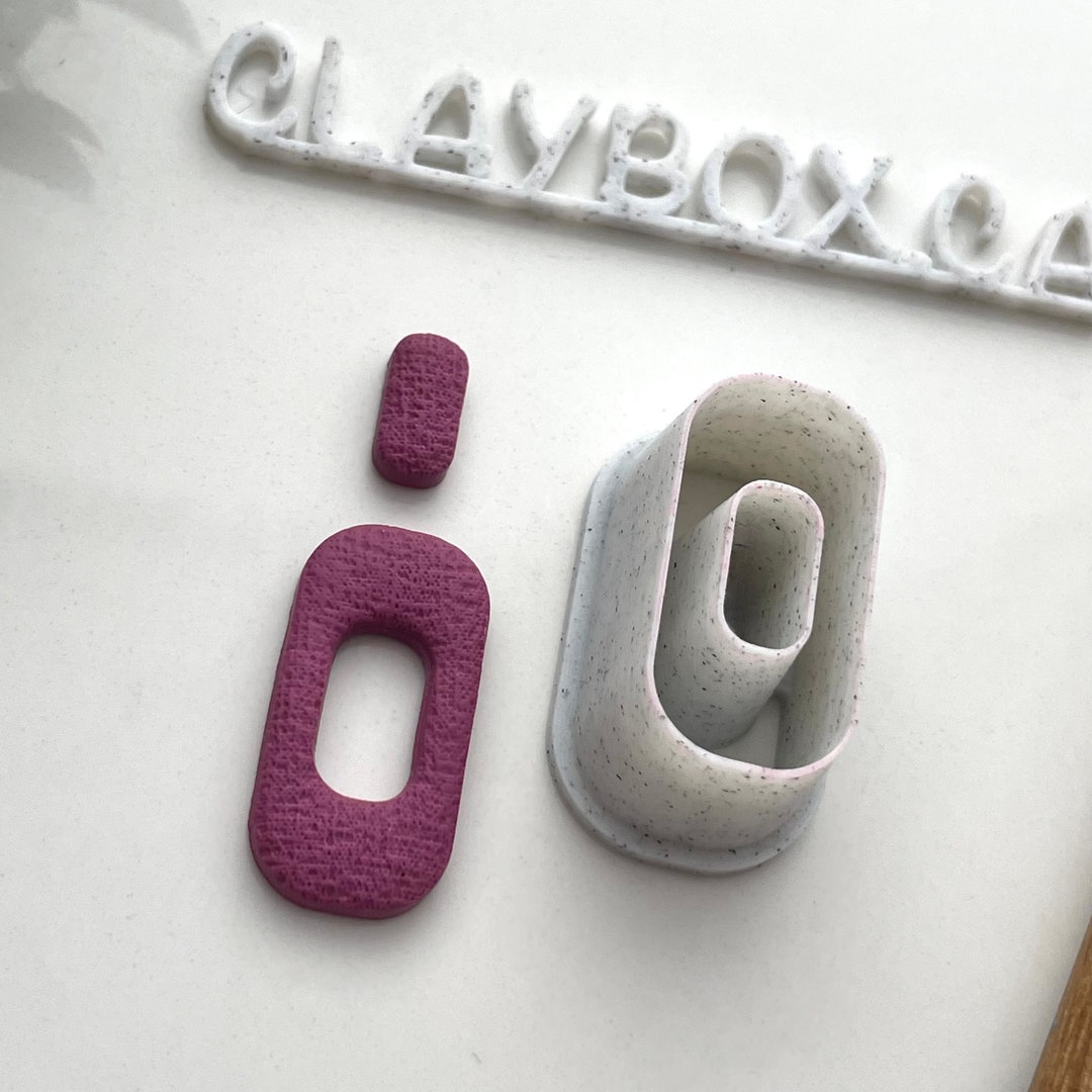 Rounded Rectangle Donut Cutter - Made for Use With Polymer Clay - Etsy