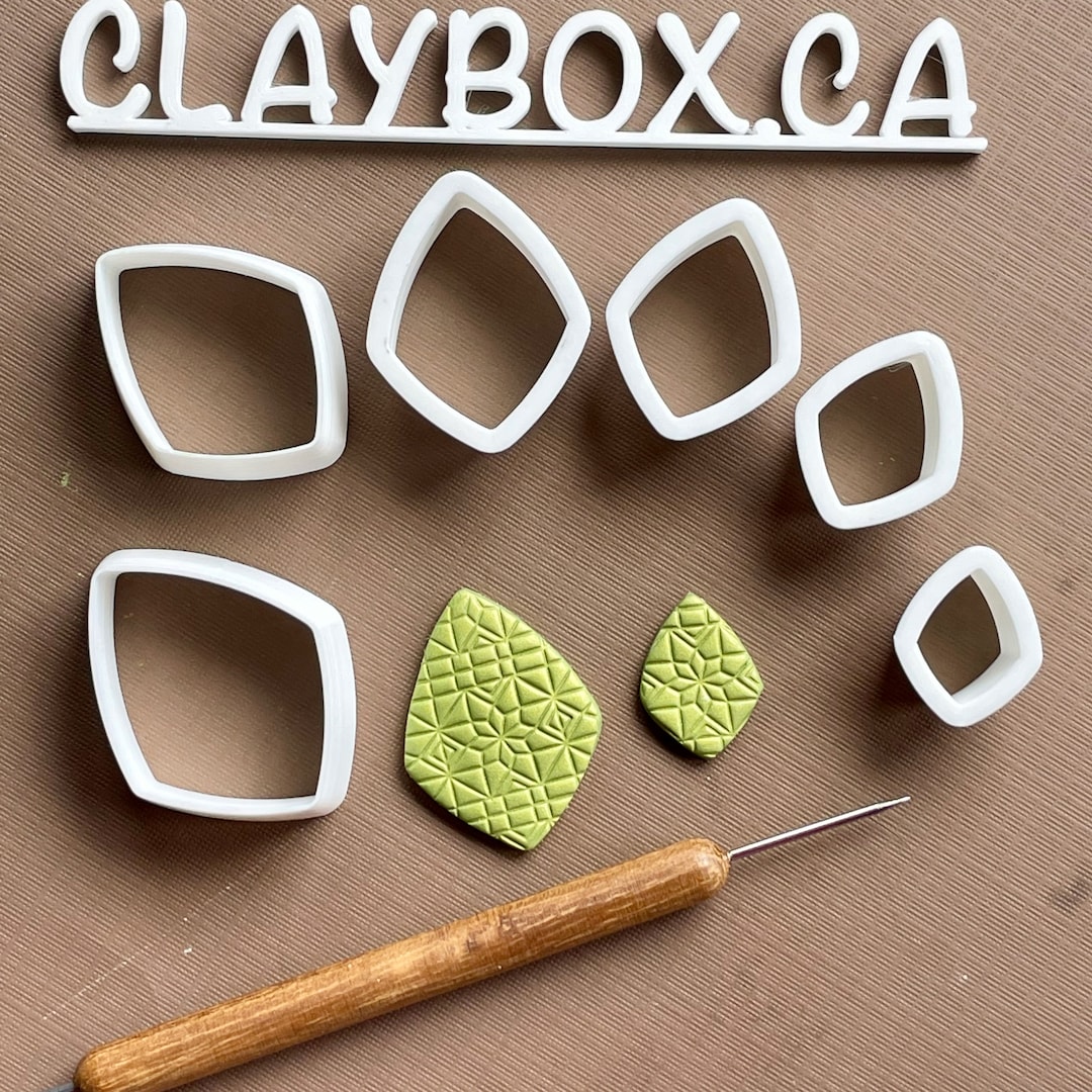 Chunky Diamonds Cutter Set Made for Use With Polymer Clay - Etsy