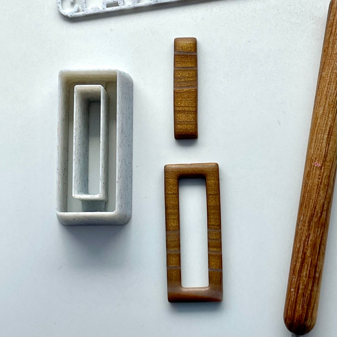 Long Rectangle Donut Cutter Made for Use With Polymer Clay - Etsy