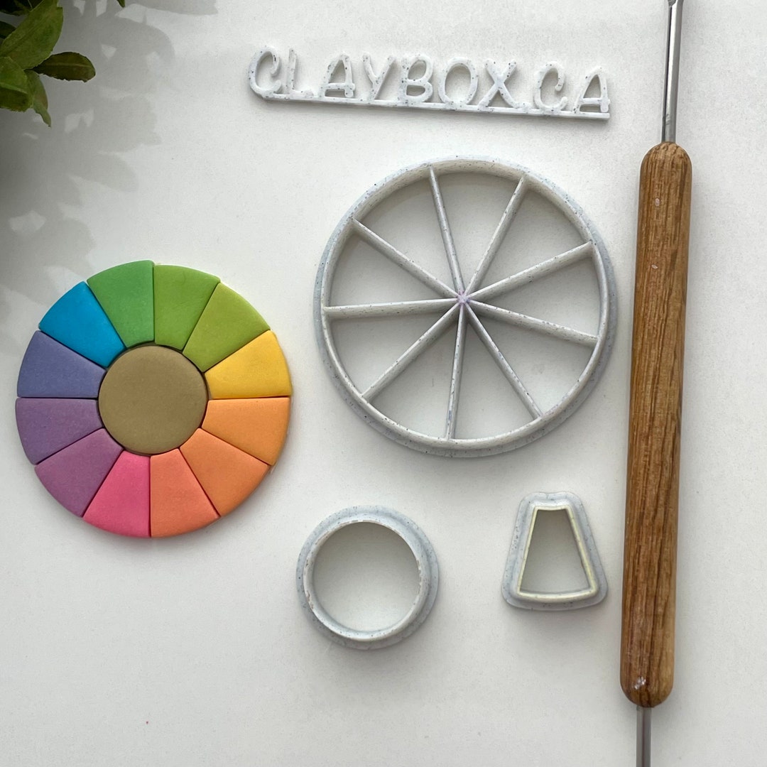Color Wheel Cutter Set - Made for Polymer Clay - Etsy
