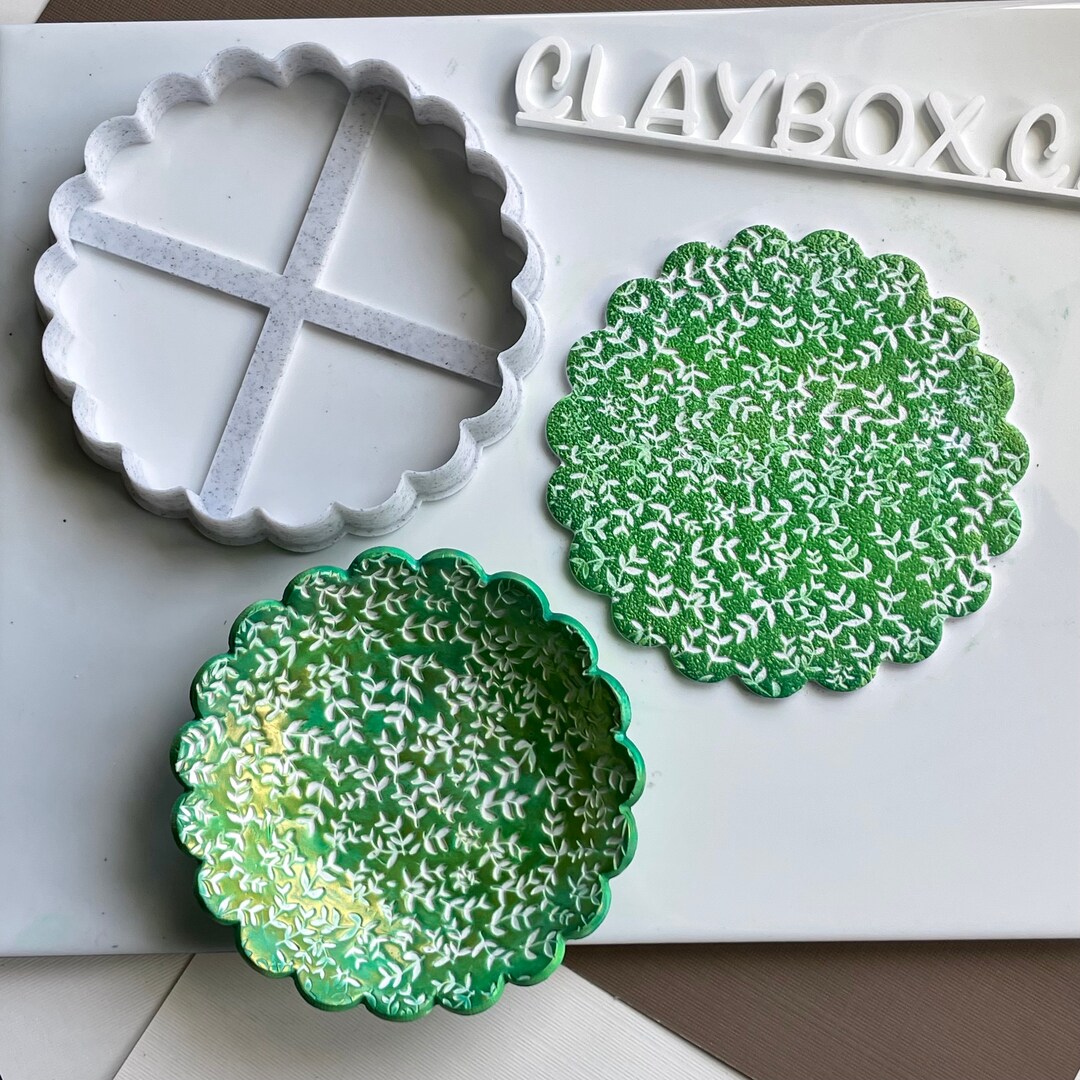 Large Scalloped Cutter: 3D Printed Polymer Clay Tool - Etsy