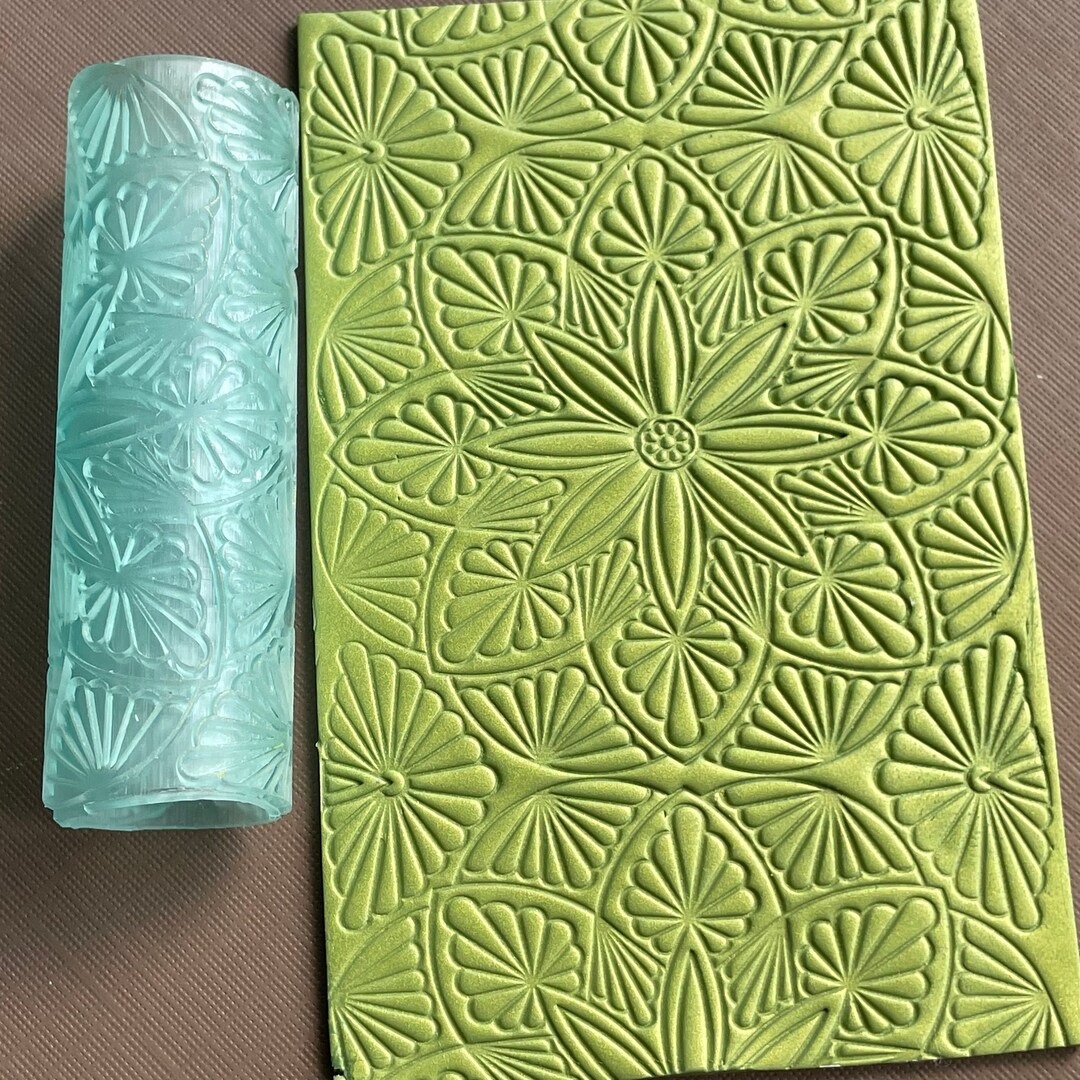 Mandala Texture Roller for Polymer Clay - 3D Printed Clay Imprint Tool ...