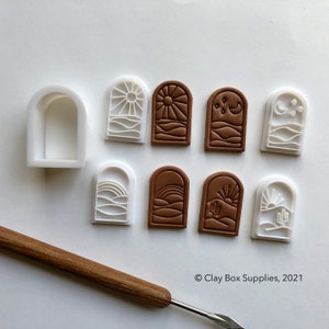 Horizon Stamp Set Made for Use With Polymer Clay - Etsy UK