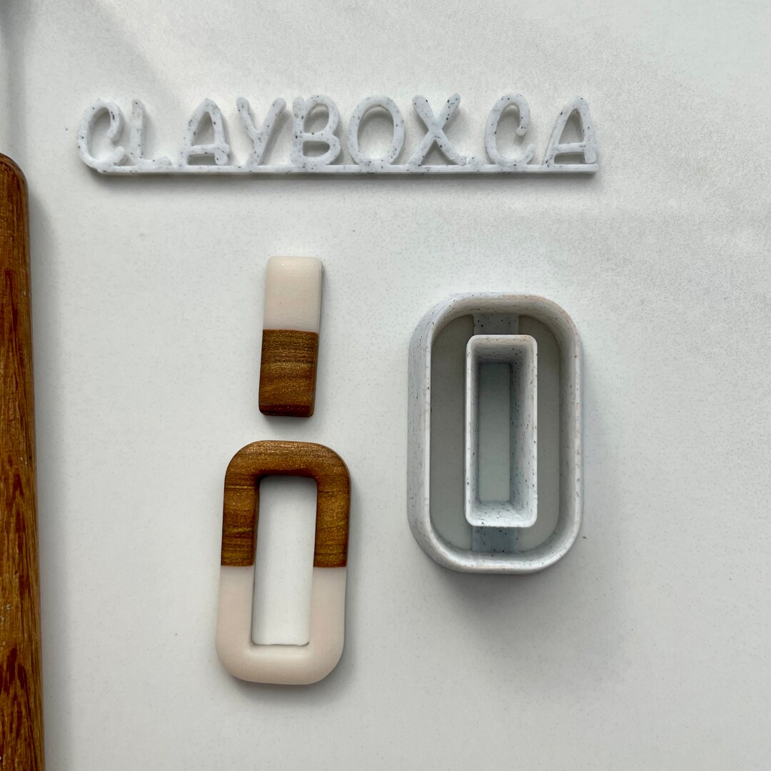 Rectangle round Corners Donut Cutter Made for Use With Polymer Clay - Etsy