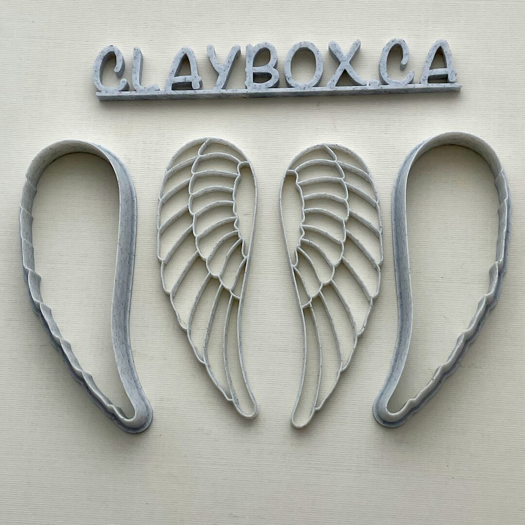 Angel Wing Stamps and Matching Cutters - Etsy