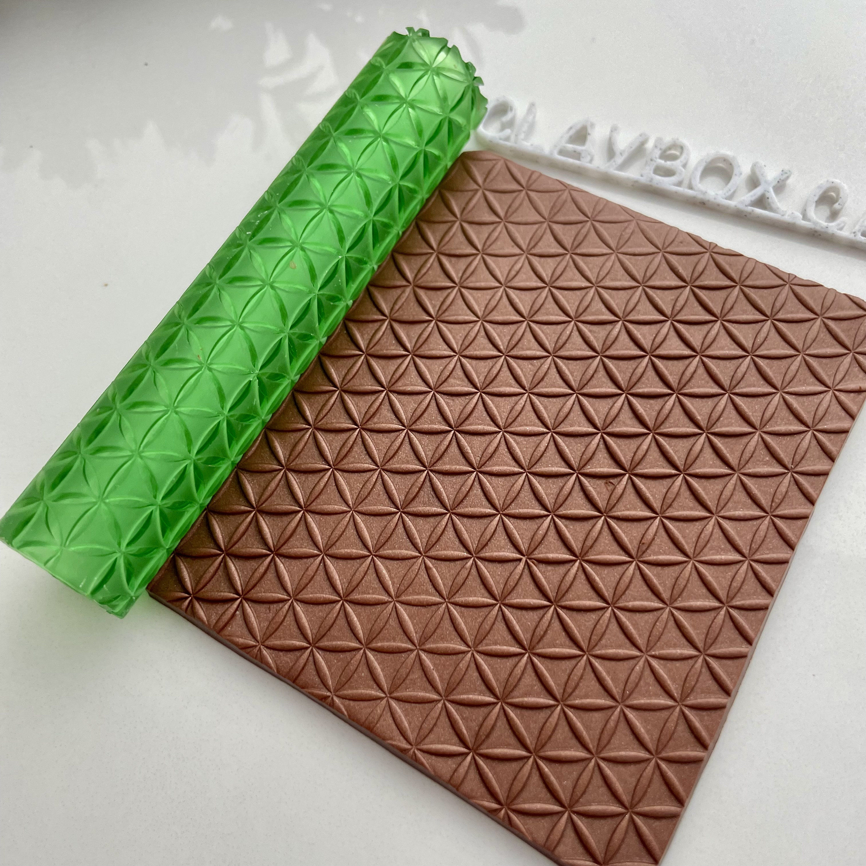 Geometric Stars Texture Roller - Etsy