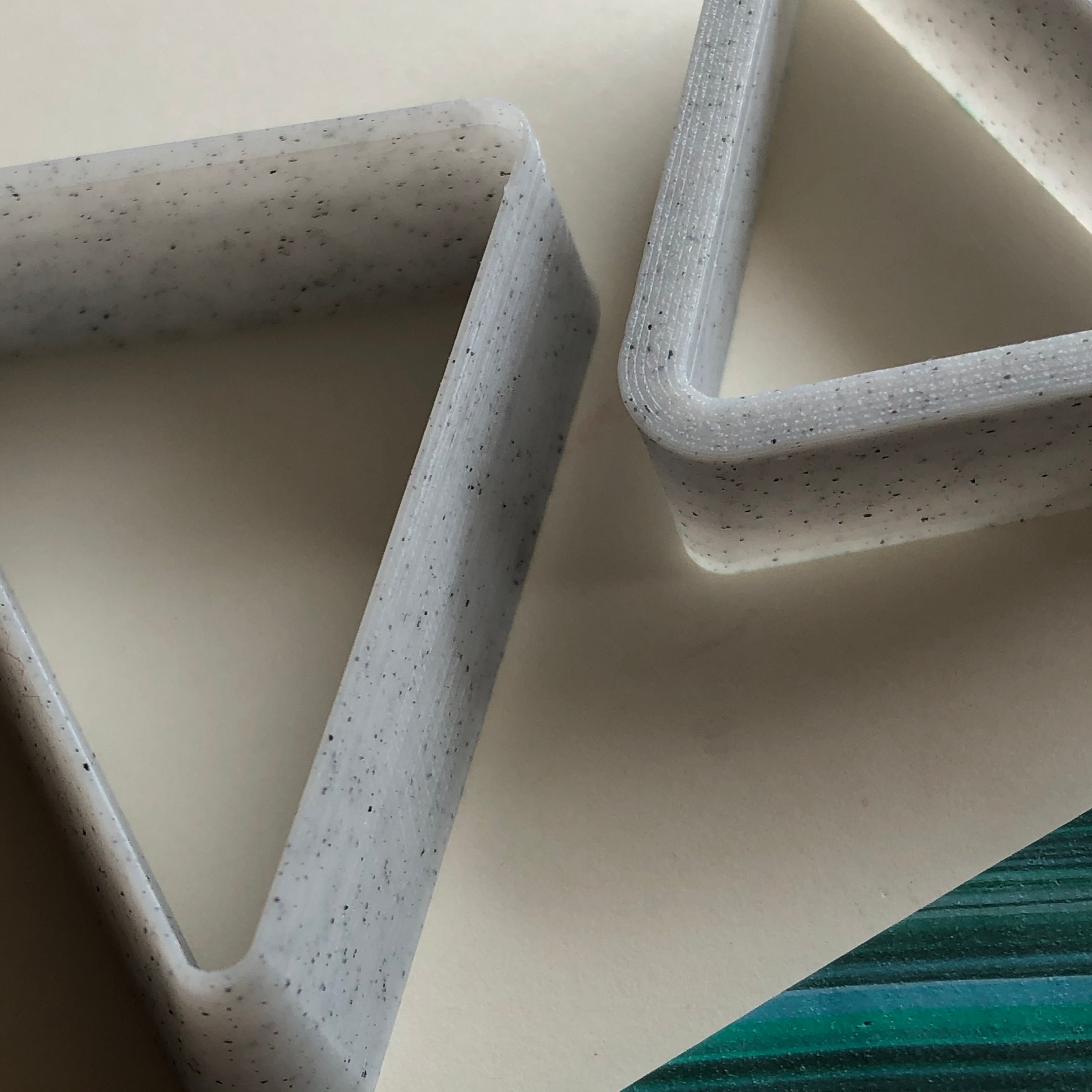 Triangle cutter set made for use with polymer clay | Etsy