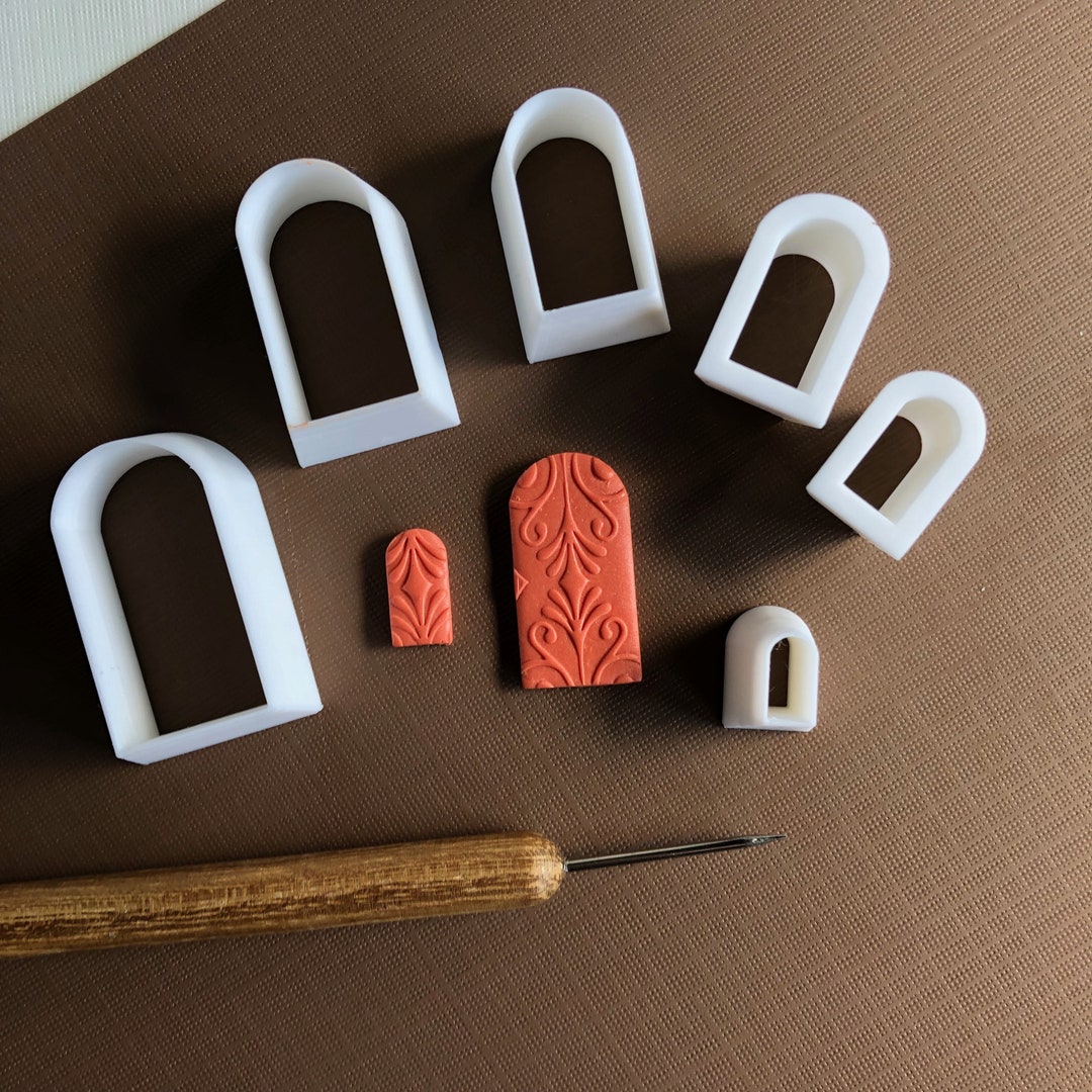 Slim Arch Cutter Set - Polymer Clay Cutter - 3D Printed Arch Cutter ...