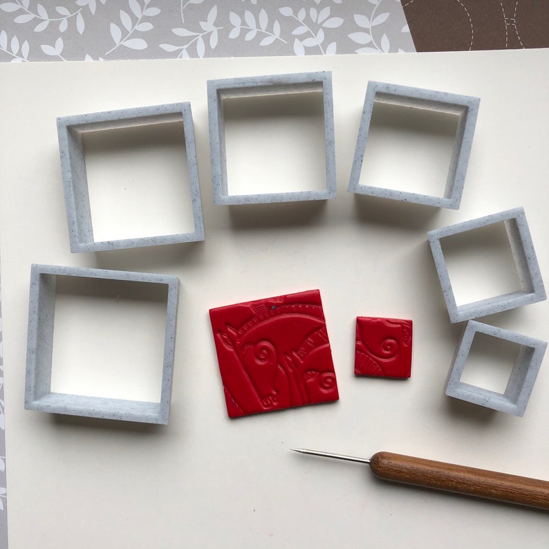 Square Shape with Sharp Corners Cutter Set Made for Use | Etsy