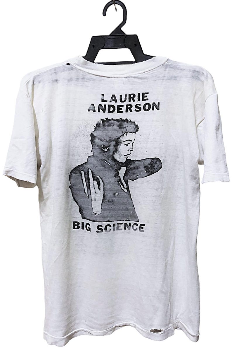 Vintage 80s 1982 LAURIE ANDERSON Rock Punk New Wave Disco Tour Concert ...