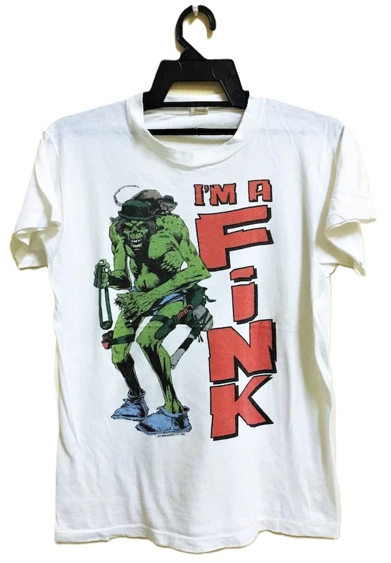 Vintage 80s 2000ad THE FINK Judge Dredd Comic Magazin… - Gem