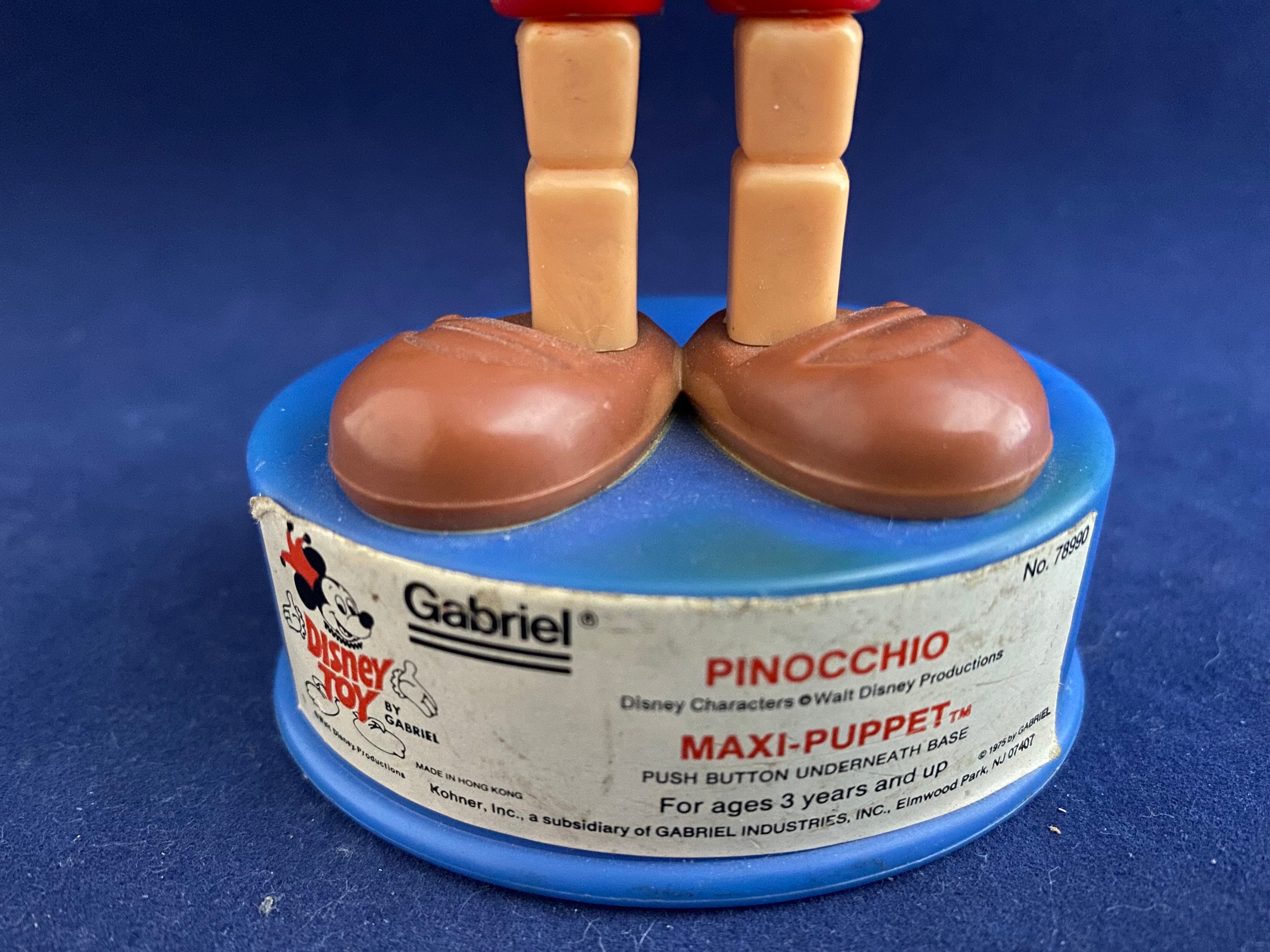 Pinocchio / Vintage Pinocchio Maxi Puppet / Disney Toy / | Etsy