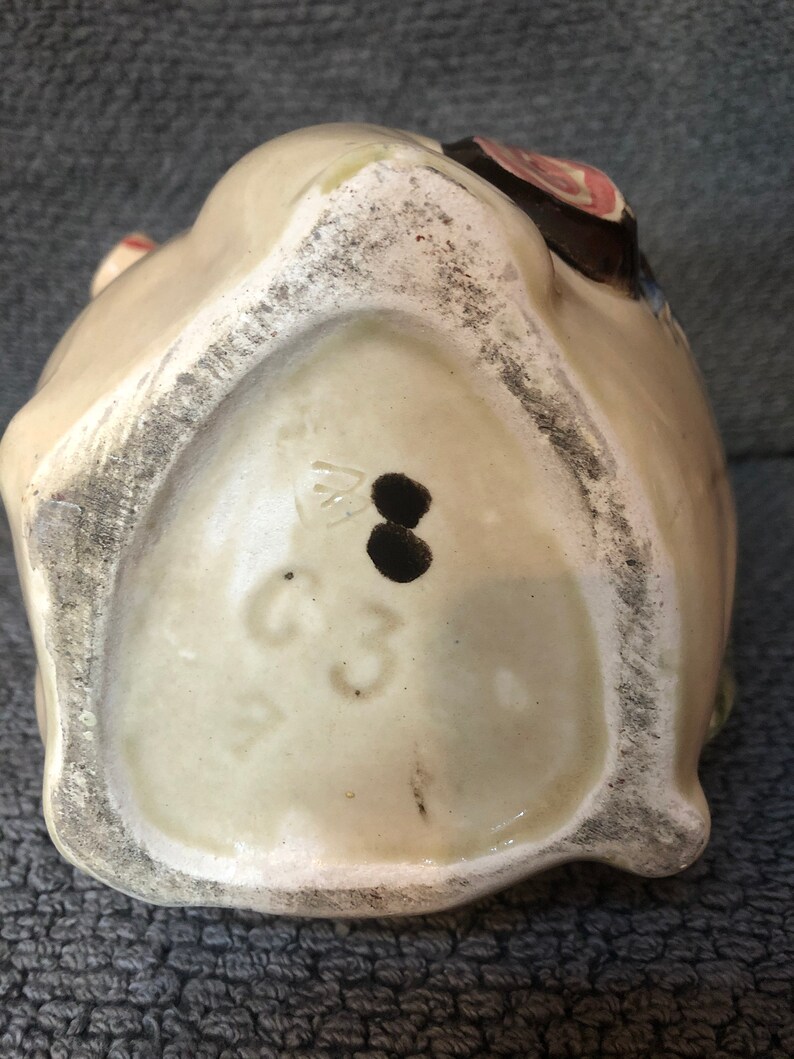 Majolica Pottery / Figural / Pig Pitcher / Milk Pitcher / | Etsy