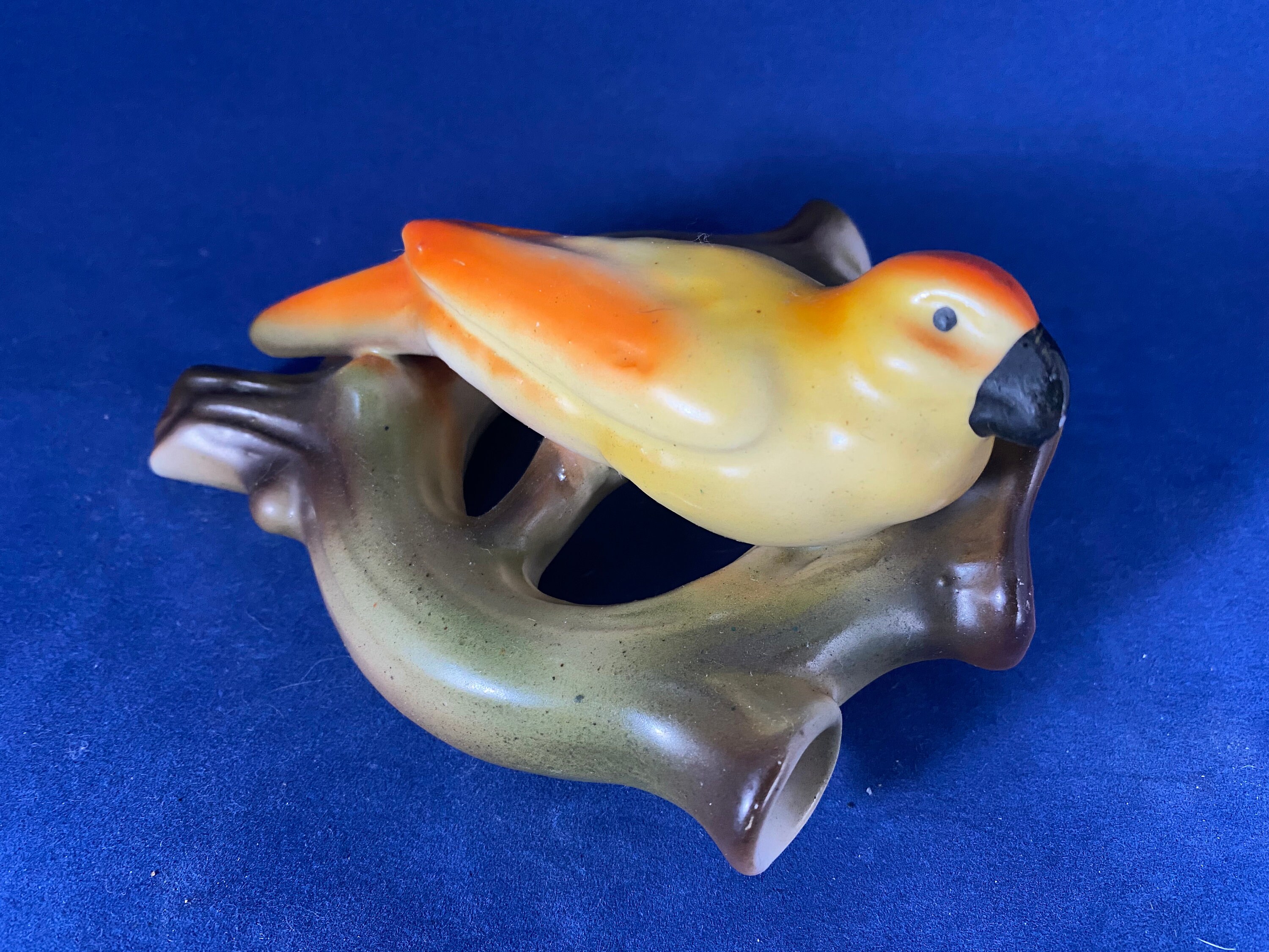 Czech Wall Pocket / Vintage Czech Pottery Bird Wall Pocket / - Etsy