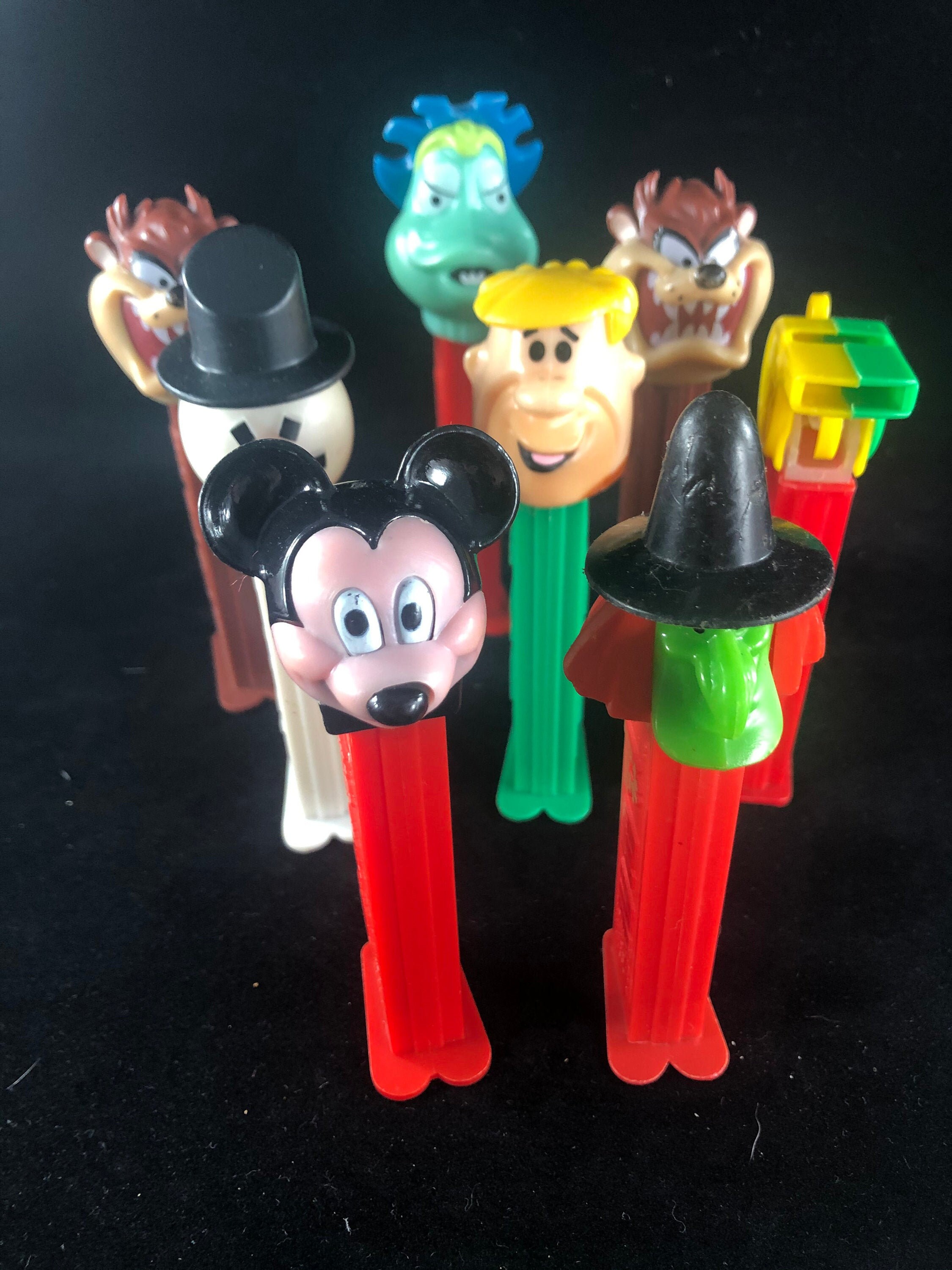 Pez Grouping / Pez Candy Container / Pez Dispensers / Witch | Etsy