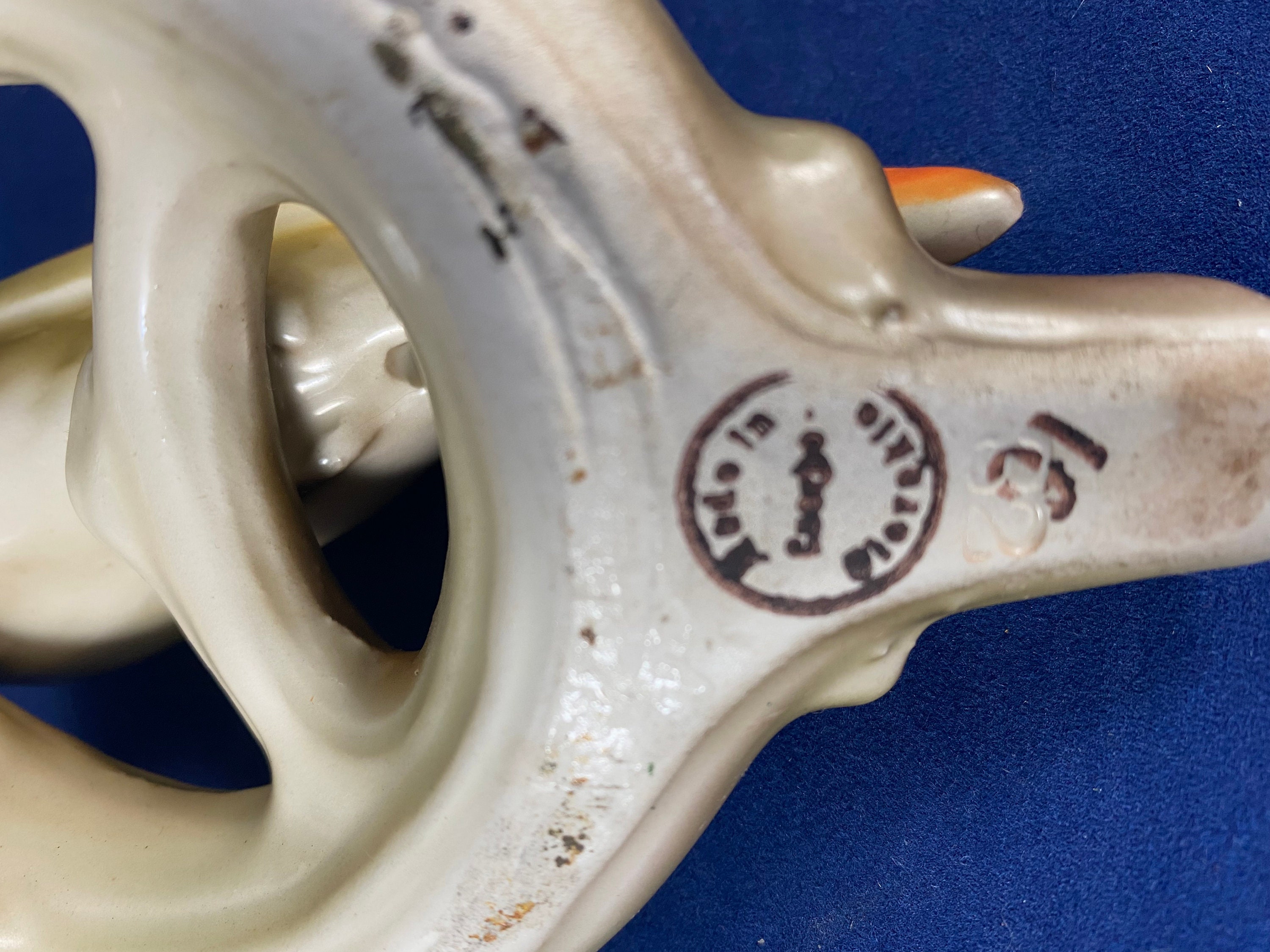 Czech Wall Pocket / Vintage Czech Pottery Bird Wall Pocket / - Etsy