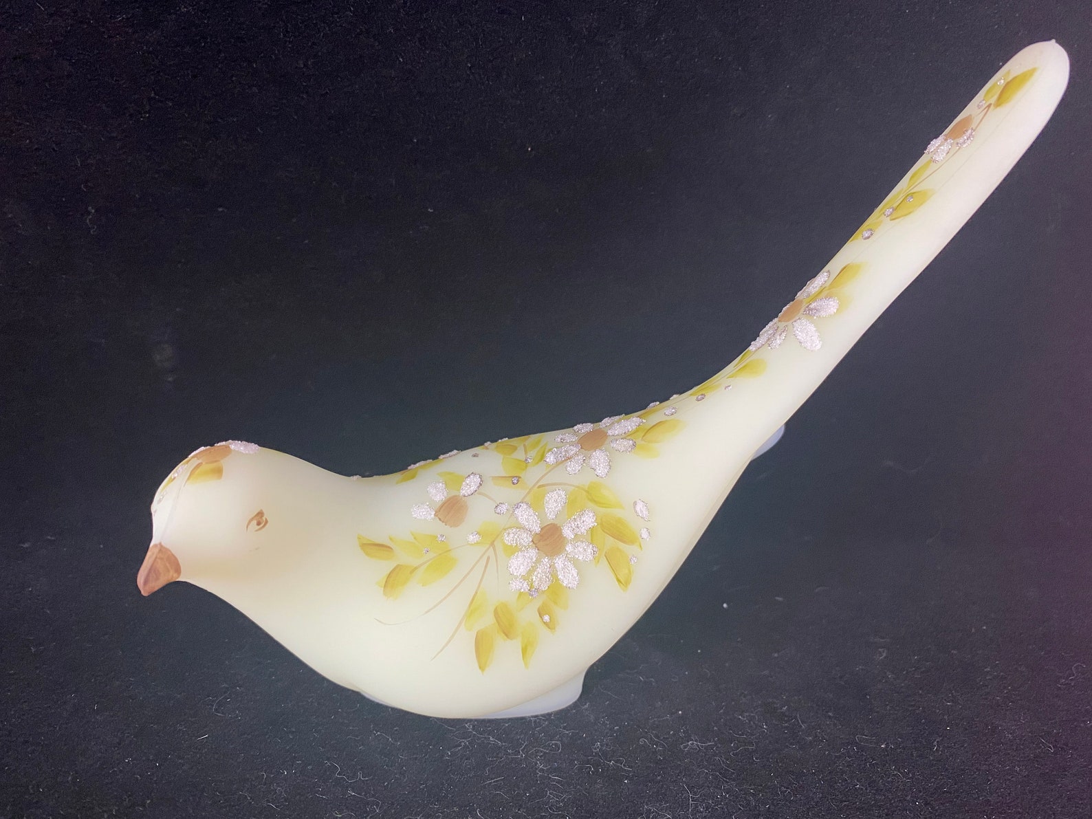 Fenton / Fenton Bird / Vintage Fenton / Fenton Bird of - Etsy