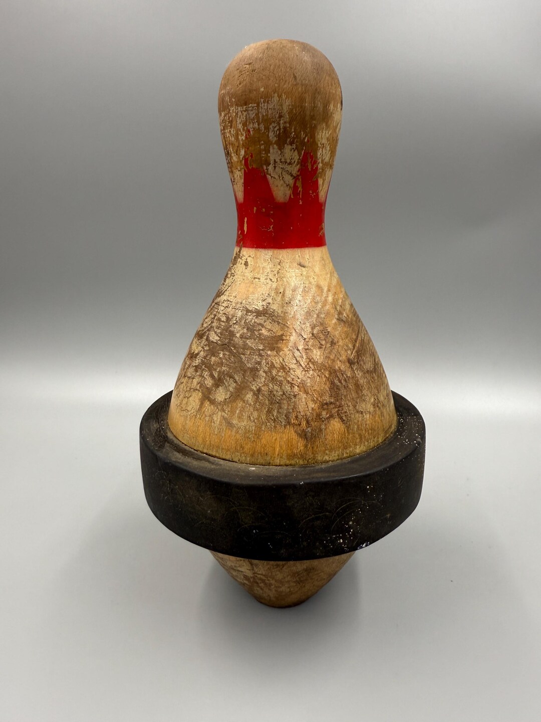 Duckpin / Carnival Game / Vintage Duckpin Bowling Pin Center Rubber ...