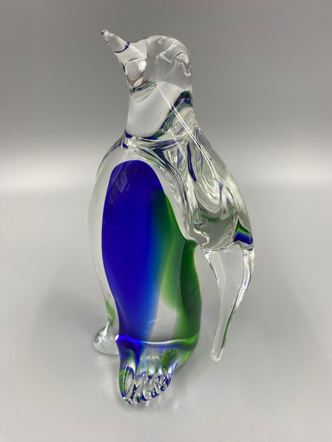 Patricia Faye Penguin / Art Glass Penguin / Carlton Cards Glass Penguin ...