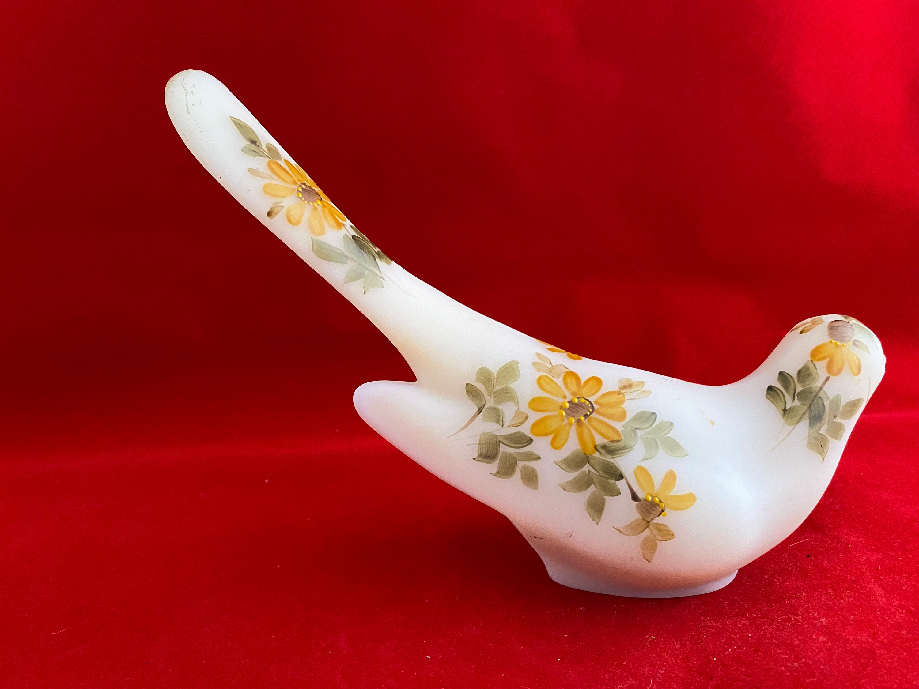 Fenton / Fenton Bird / Vintage Fenton / Fenton Bird of | Etsy