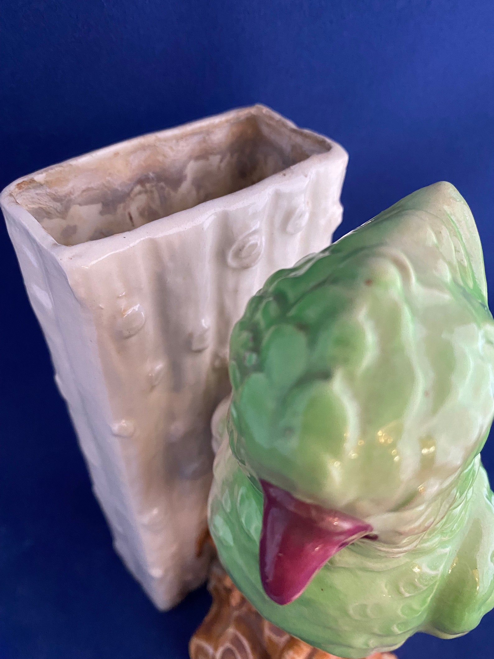 Parrot / Ceramic Parrot Planter / Vintage Japan Parrot Planter | Etsy