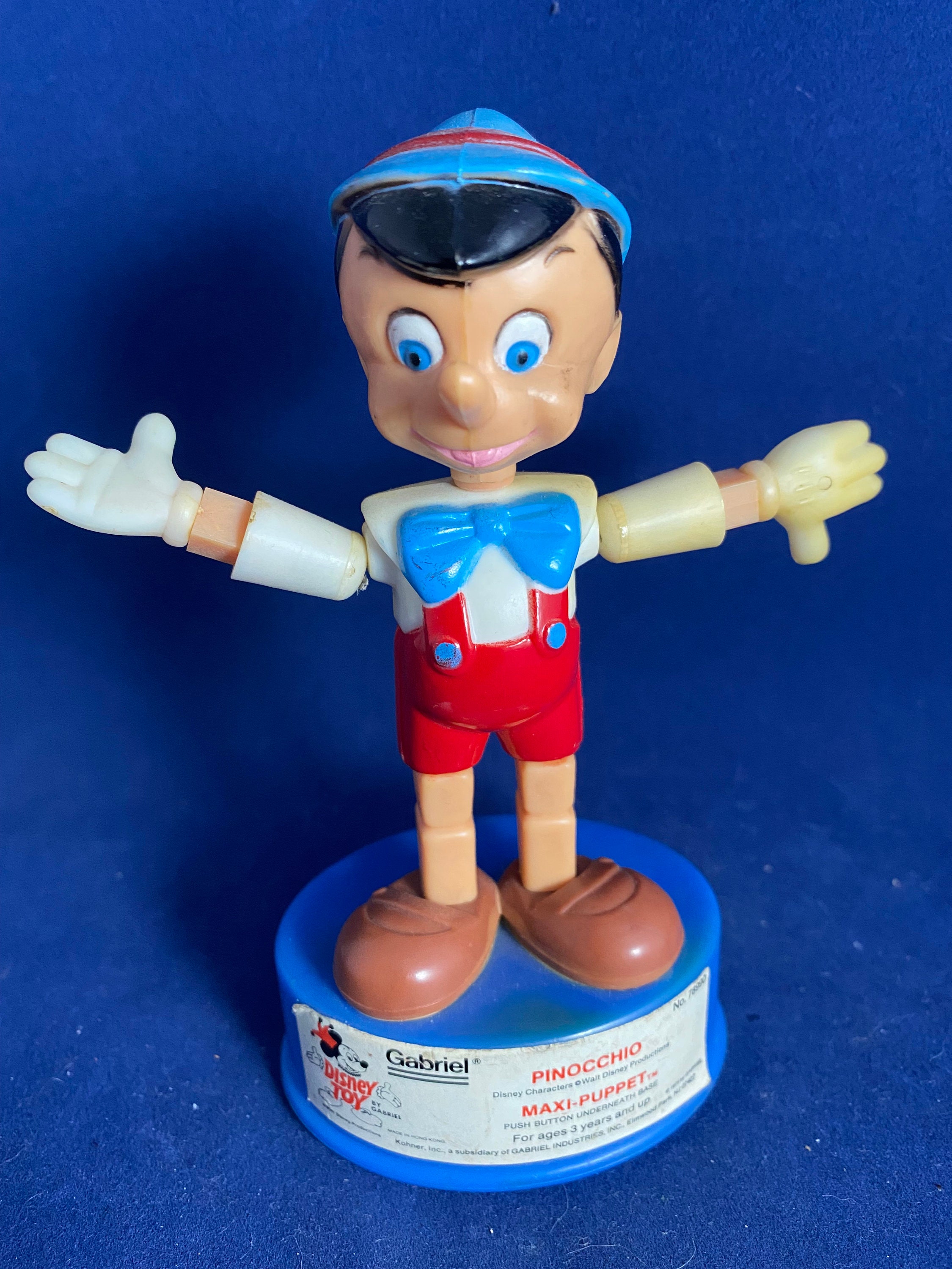 Pinocchio / Vintage Pinocchio Maxi Puppet / Disney Toy / | Etsy