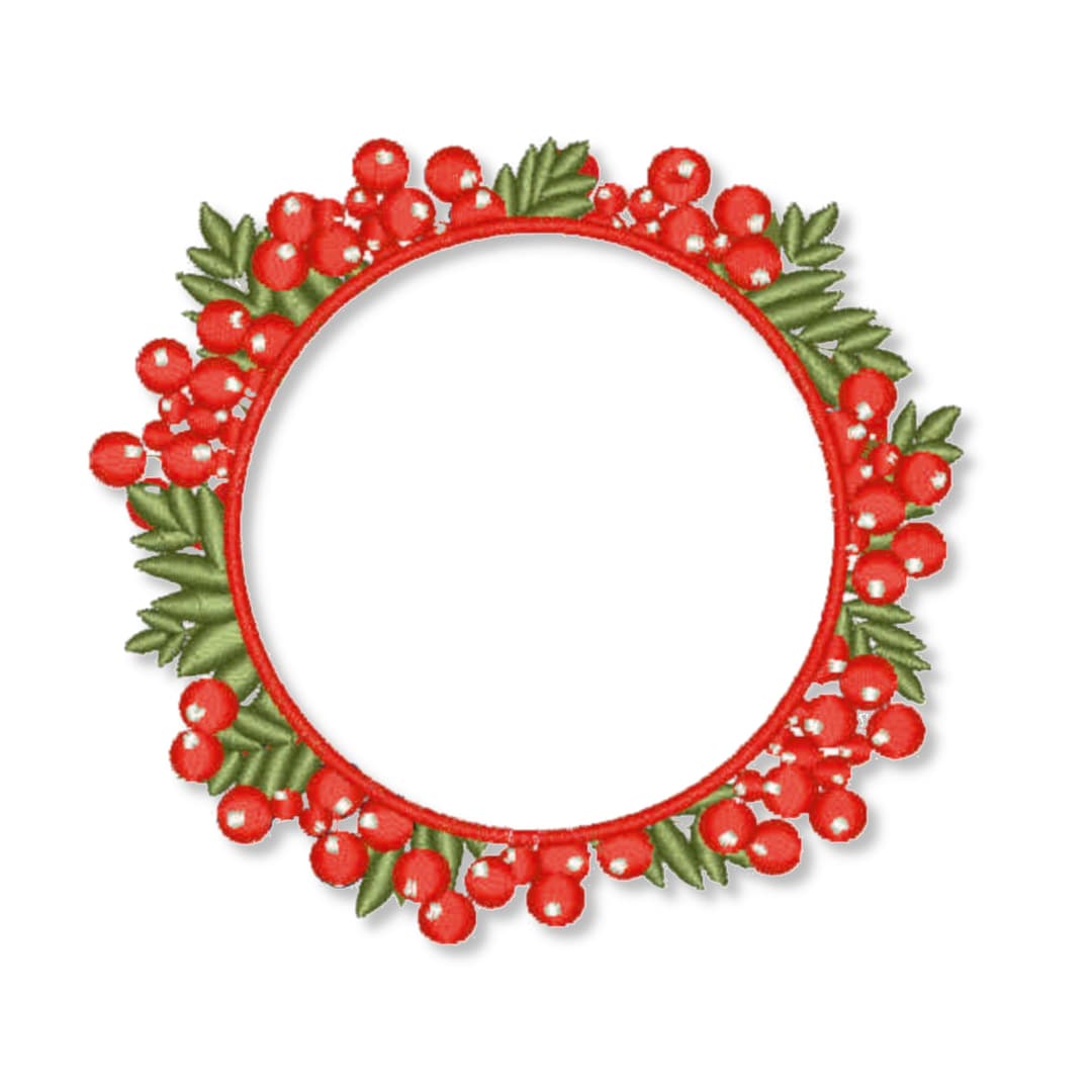 ROWANBERRY BORDER Machine Embroidery Design 5'' 4.5'' 4'' 3,5 ...