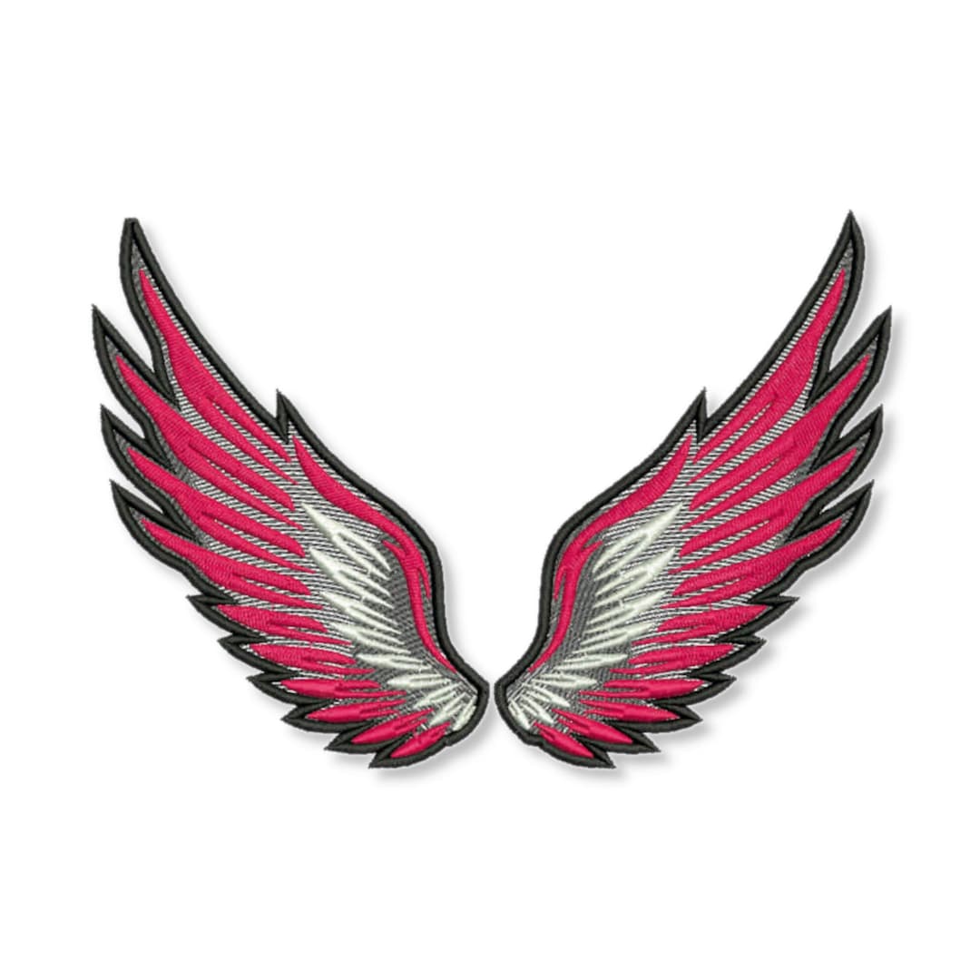 Angel Wings Machine Embroidery Design Machine Embroidery Wings Design ...
