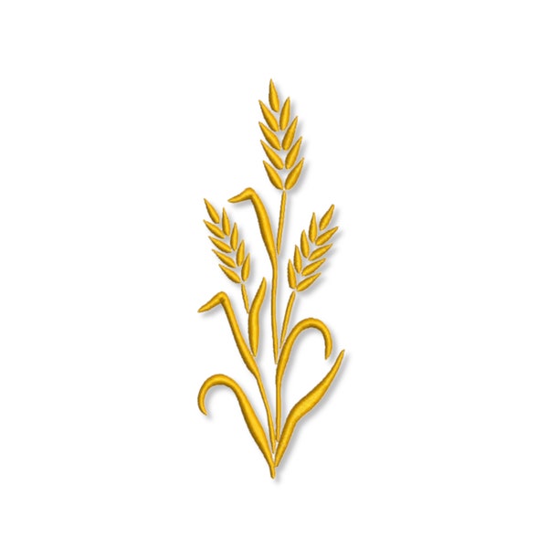 Wheat Embroidery - Etsy