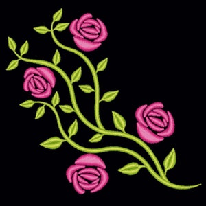 Rose Machine Embroidery Designs Machine Embroidery Small Rose Royal ...