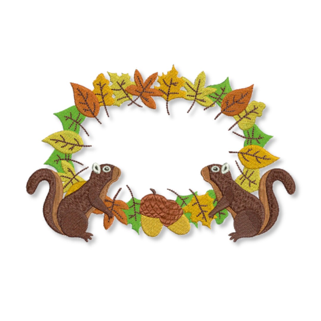 Squirrel Machine Embroidery Design Machine Embroidery Frames and ...