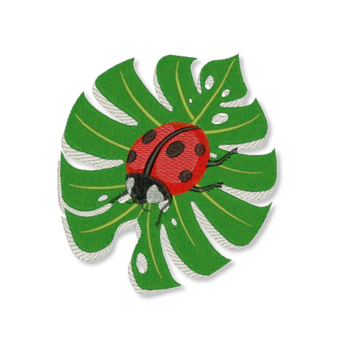 Ladybug Machine Embroidery Designs Ladybug Embroidery Pattern Ladybug ...