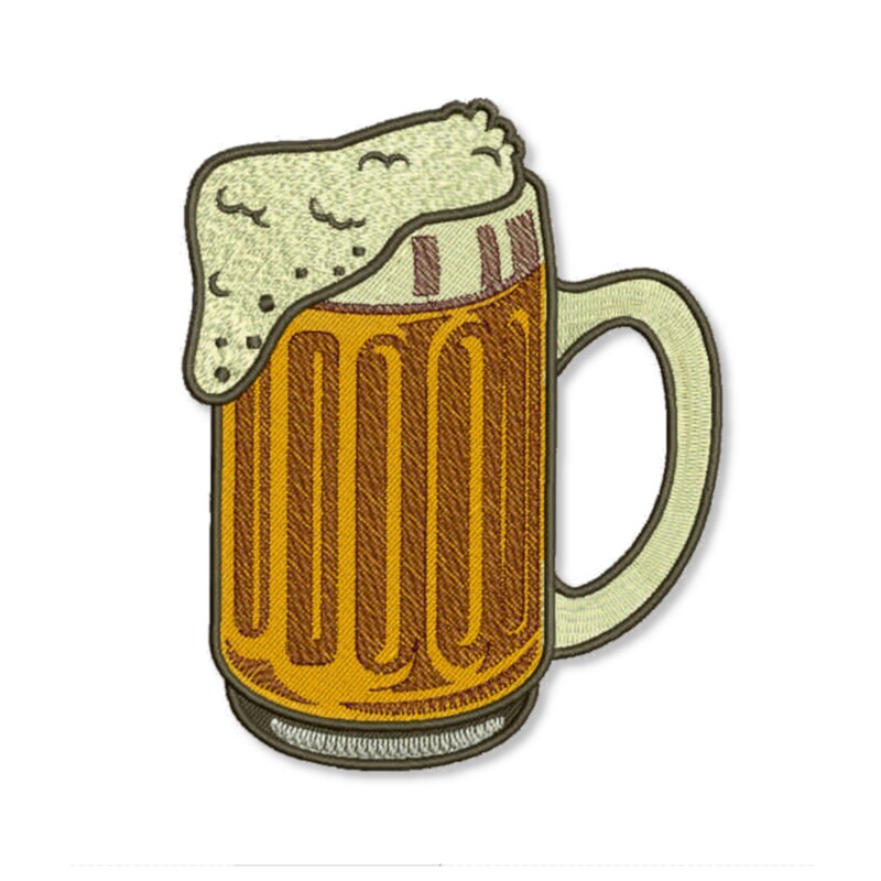 Beer Embroidery - Etsy
