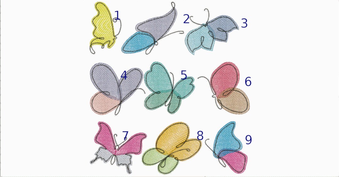 Boho Butterfly Embroidery Designs Boho Machine Embroidery Designs ...