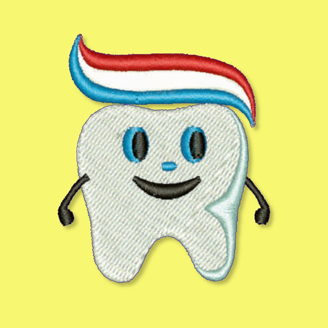 Dental Monogram Embroidery Designs Tooth Fairy Machine Embroidery ...