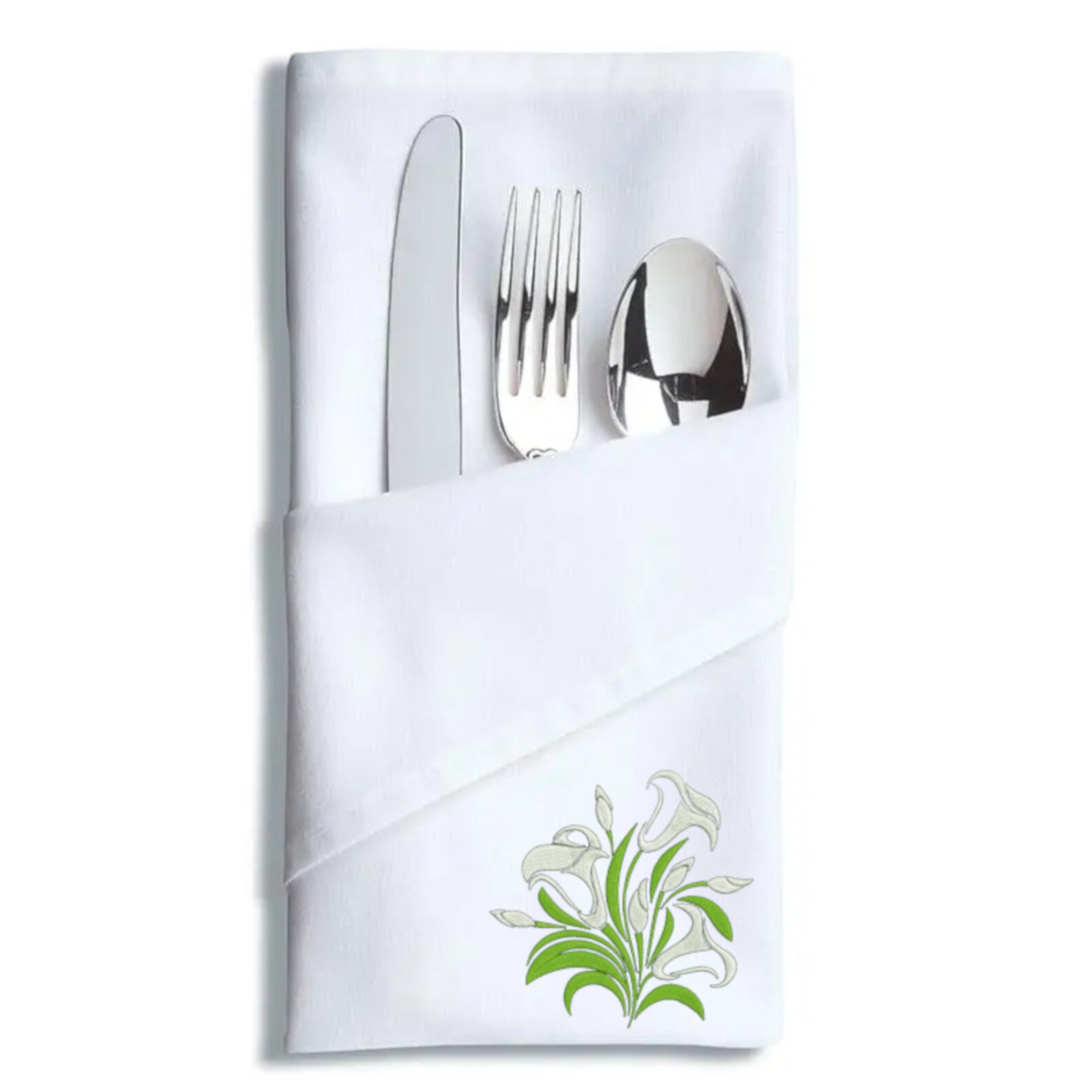 Calla Lily Embroidery Pattern, Calla Lily Embroidery for Sweaters ...