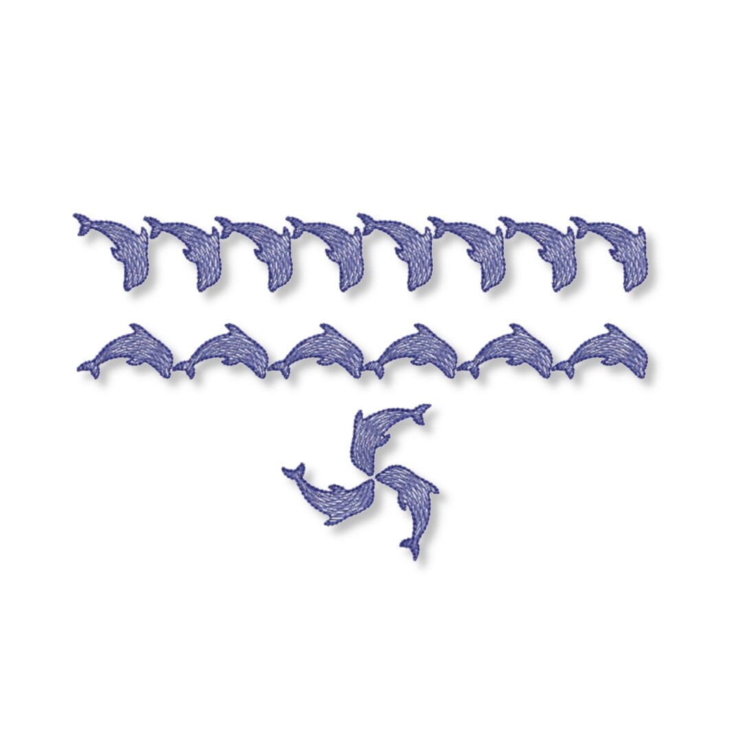Dolphin Machine Embroidery Designs Borders Embroidery Design Frames Sea ...