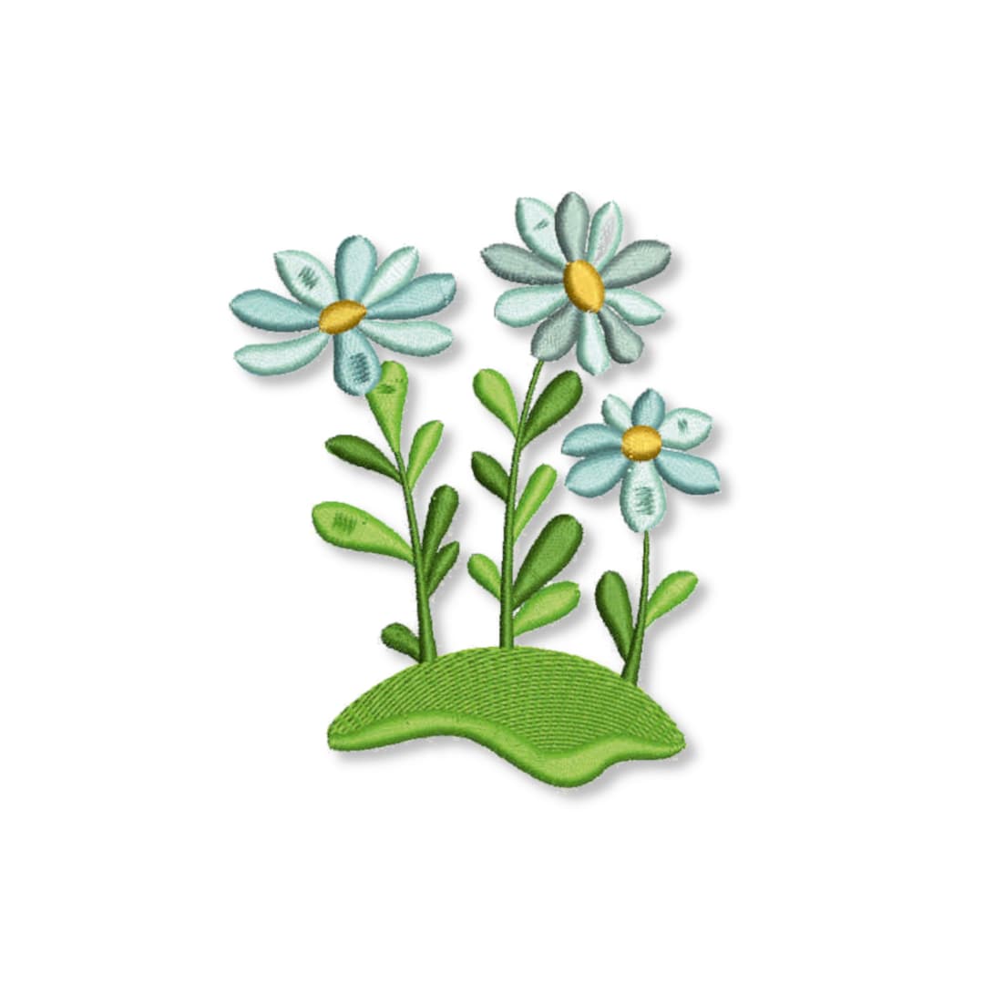 Forget Me Not Flowers Machine Embroidery Designs, Forget Me Not Machine ...
