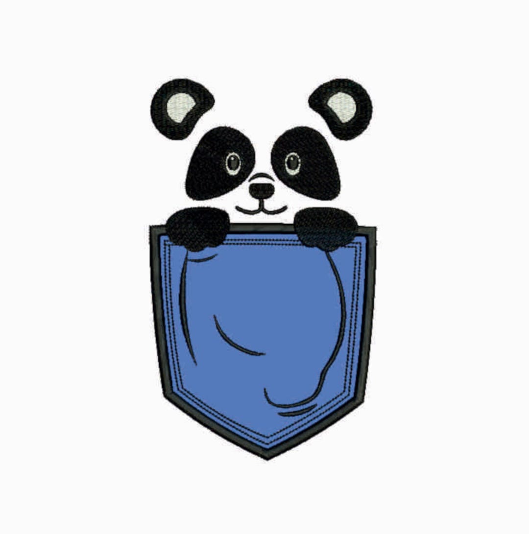 Panda Applique Pattern Koala Bear Applique Pattern Teddy Bear Machine ...