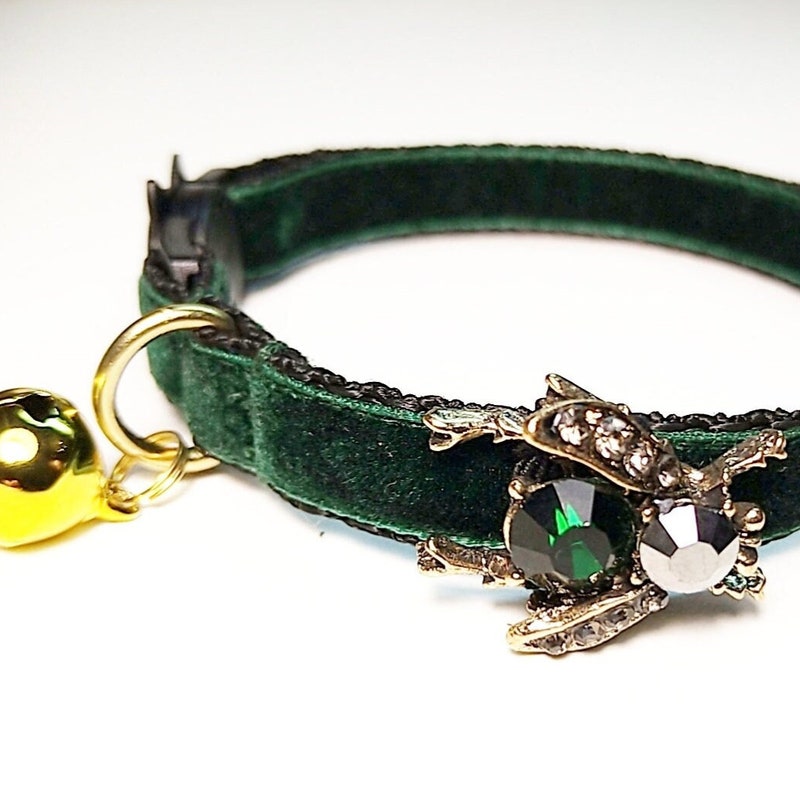 Emerald Dog Collar - Etsy