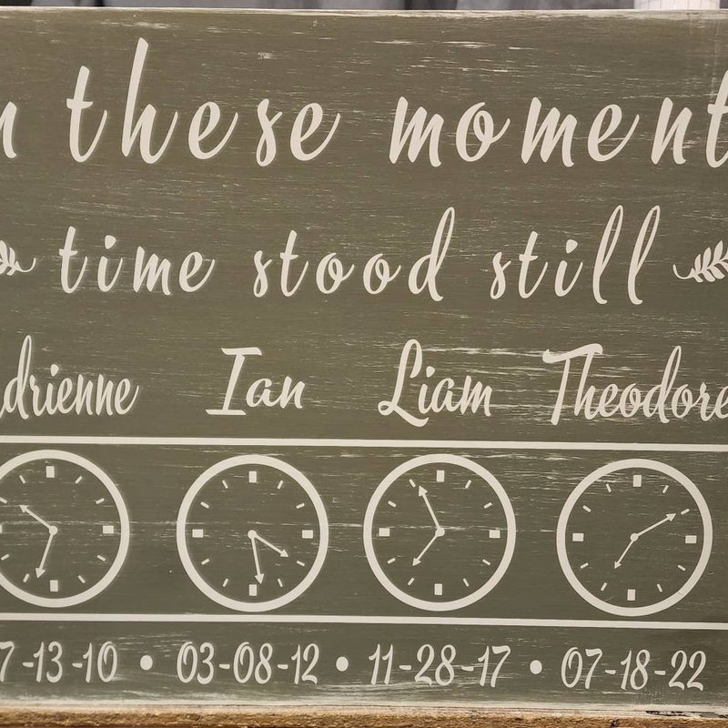 Time Stood Still - Etsy