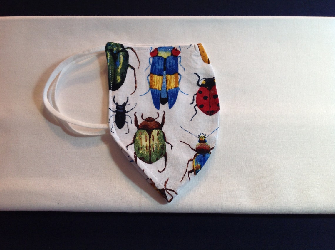 Bug mask beetle mask Florida bugs beetles school masks | Etsy
