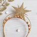 Gold Star Headband Christmas Headband Star Crown Star - Etsy