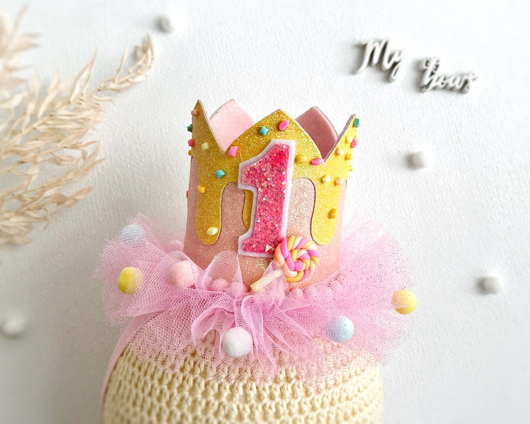 Baby Birthday Crown, 1st Birthday Crown, 1st Birthday Tiara, Baby ...