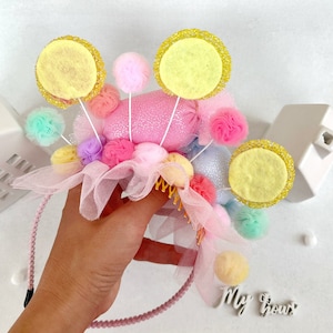 Candy Headband: Candy Lollipop Headpiece , Candy Birthday Party - Etsy