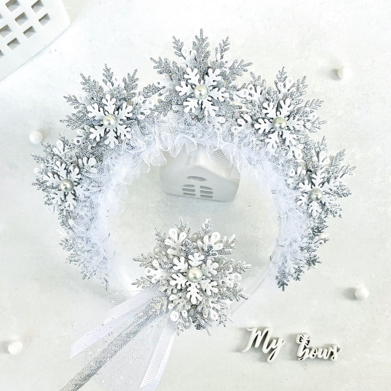 Snowflake Tiara - Etsy