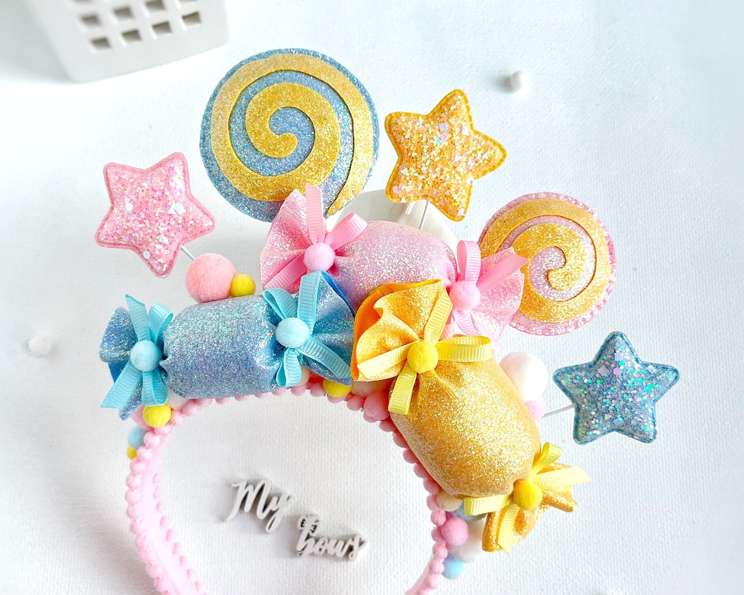 Candy Girl Headband, Christmas Candy Headband, Candy Birthday Outfit ...