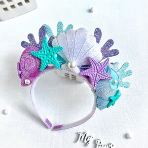 Mermaid Headband, Mermaid Crown, Mermaid Tiara Marmaid Headpiece ...