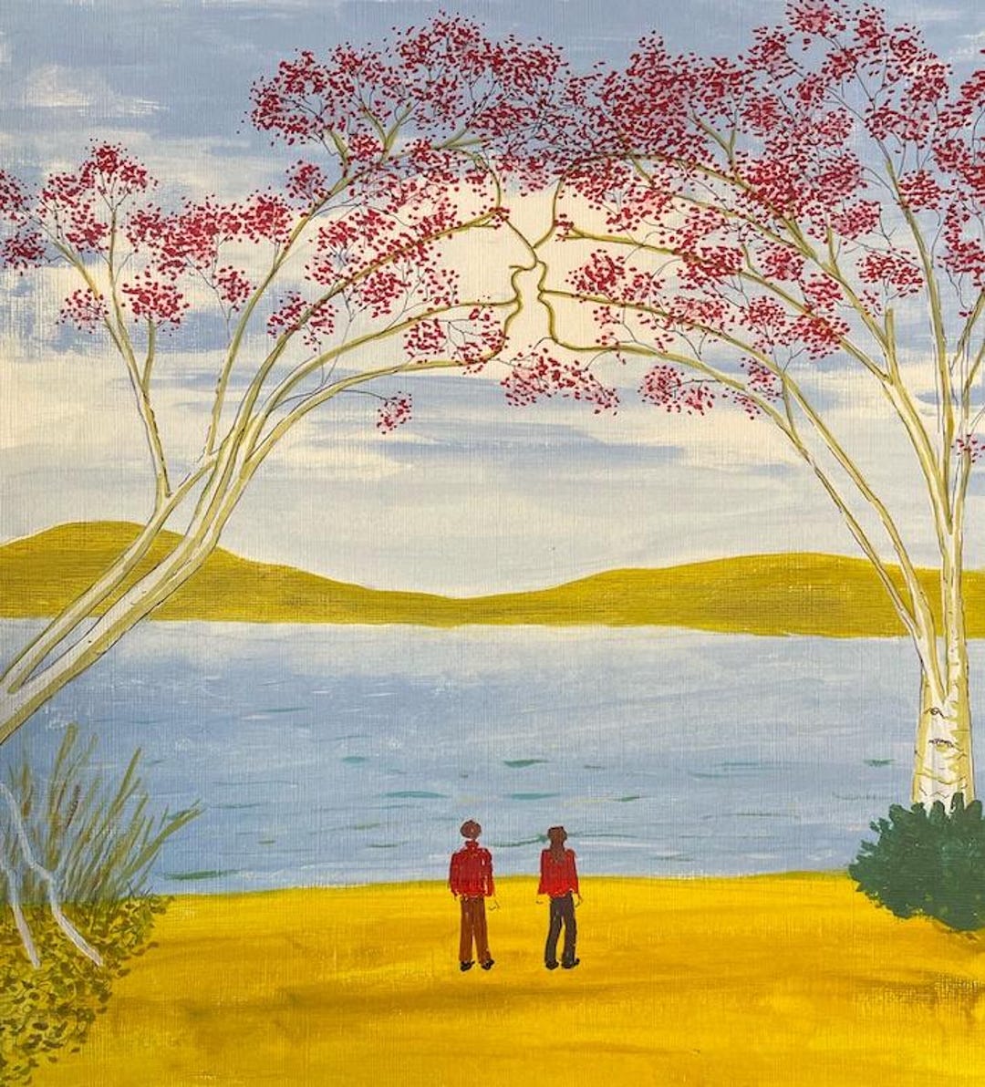 Trees Kissing - Etsy